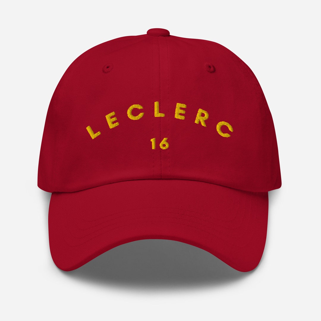 Charles Leclerc Formula 1 Racing Hat | Red - Etsy