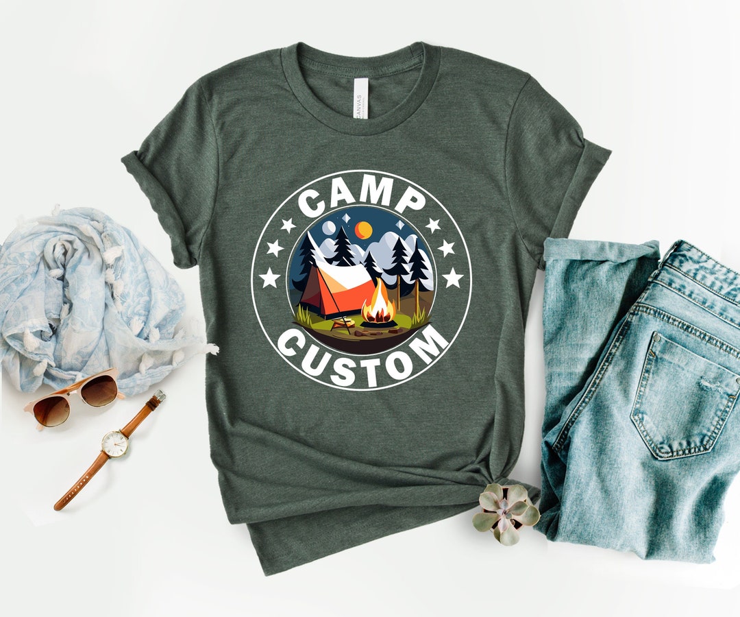 Custom Camp Shirt, Custom Family Vacation Tee, Family Trip T-shirt ...