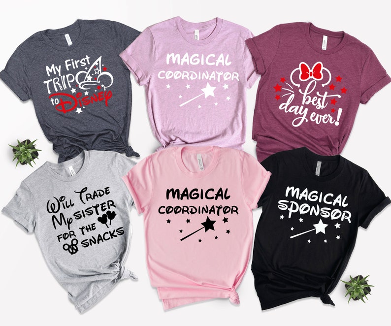 Custom Disney Family Shirts, Disney Matching Shirts, Magical ...