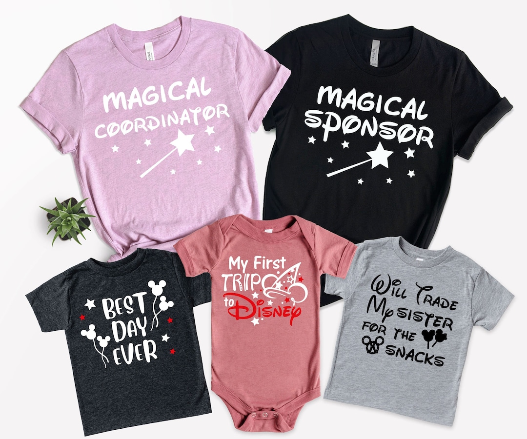 Custom Disney Family Shirts, Disney Matching Shirts, Magical ...