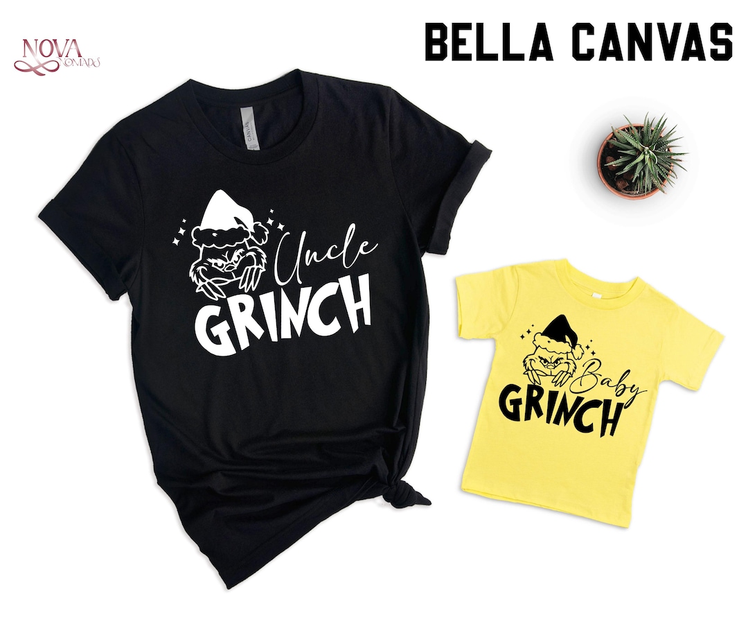 Matching Grinch Family Christmas Shirts, Custom Family Christmas Grinch ...