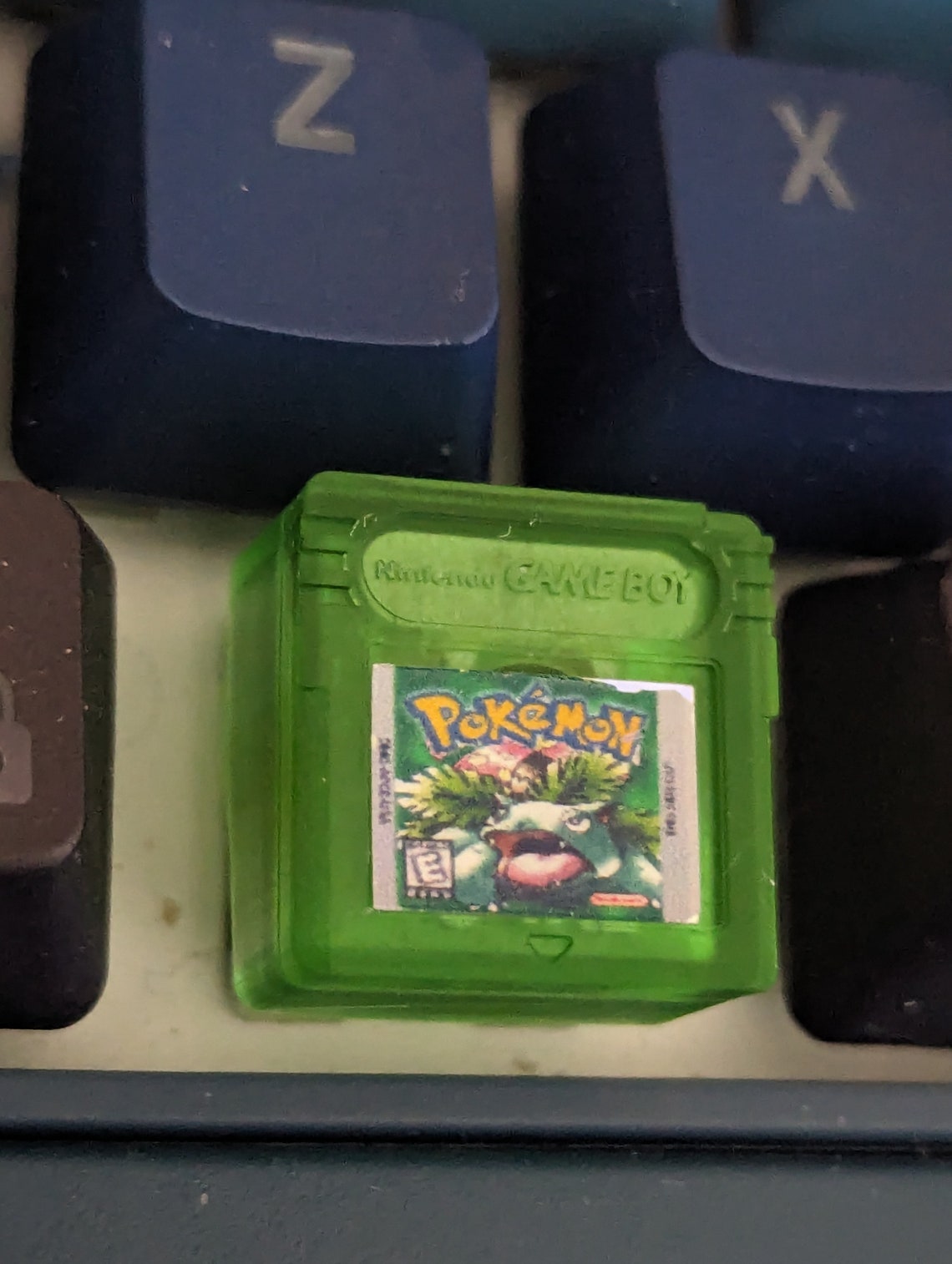 Pokémon Nintendo Gameboy Cartridge Keycap Set - Etsy