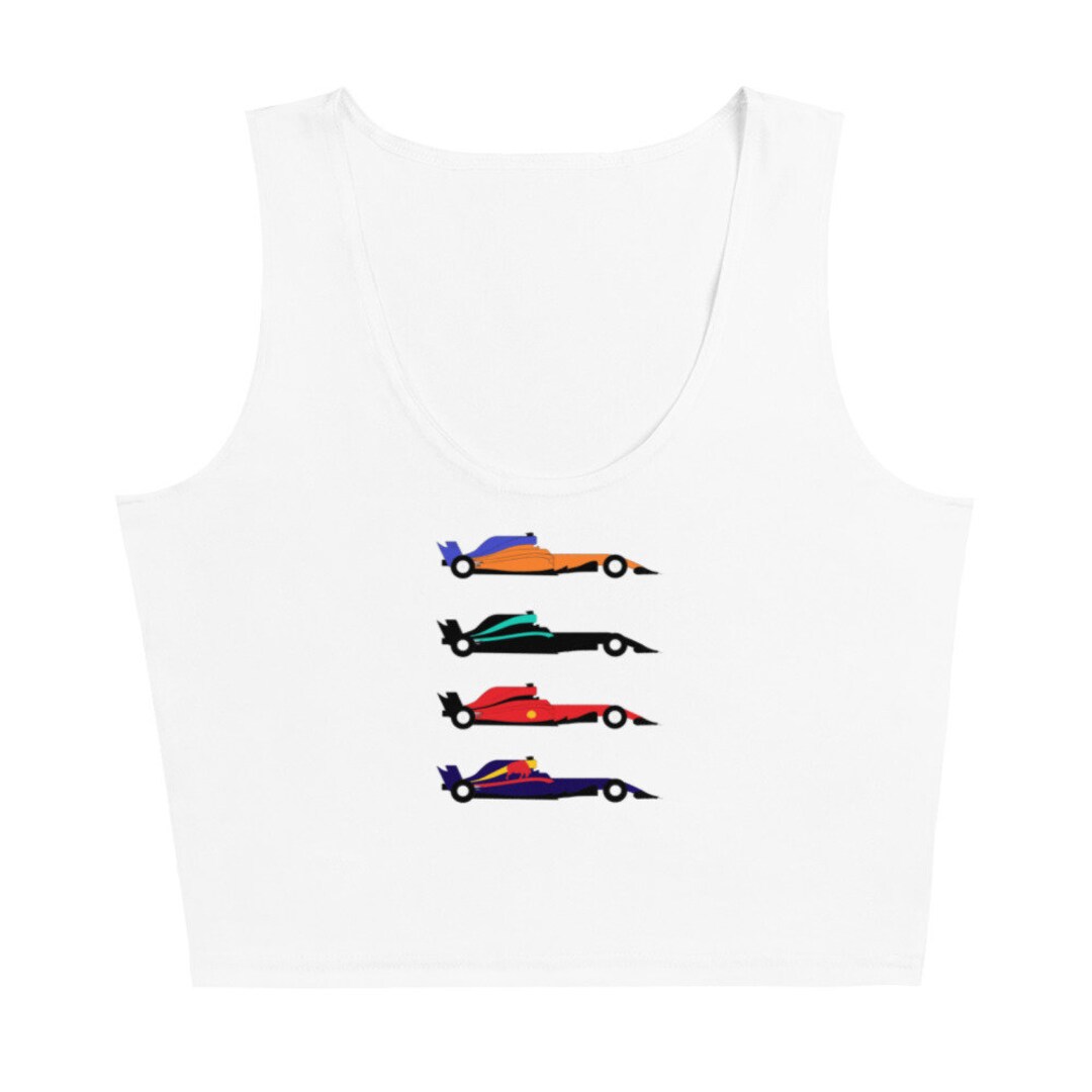 F1 Racing Cars Crop Top - Etsy