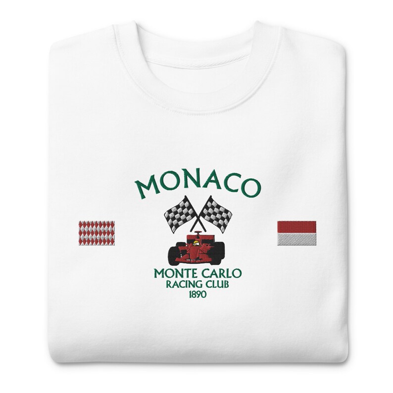Monaco Monte Carlo Racing Club F1 Racing Sweatshirt - Etsy
