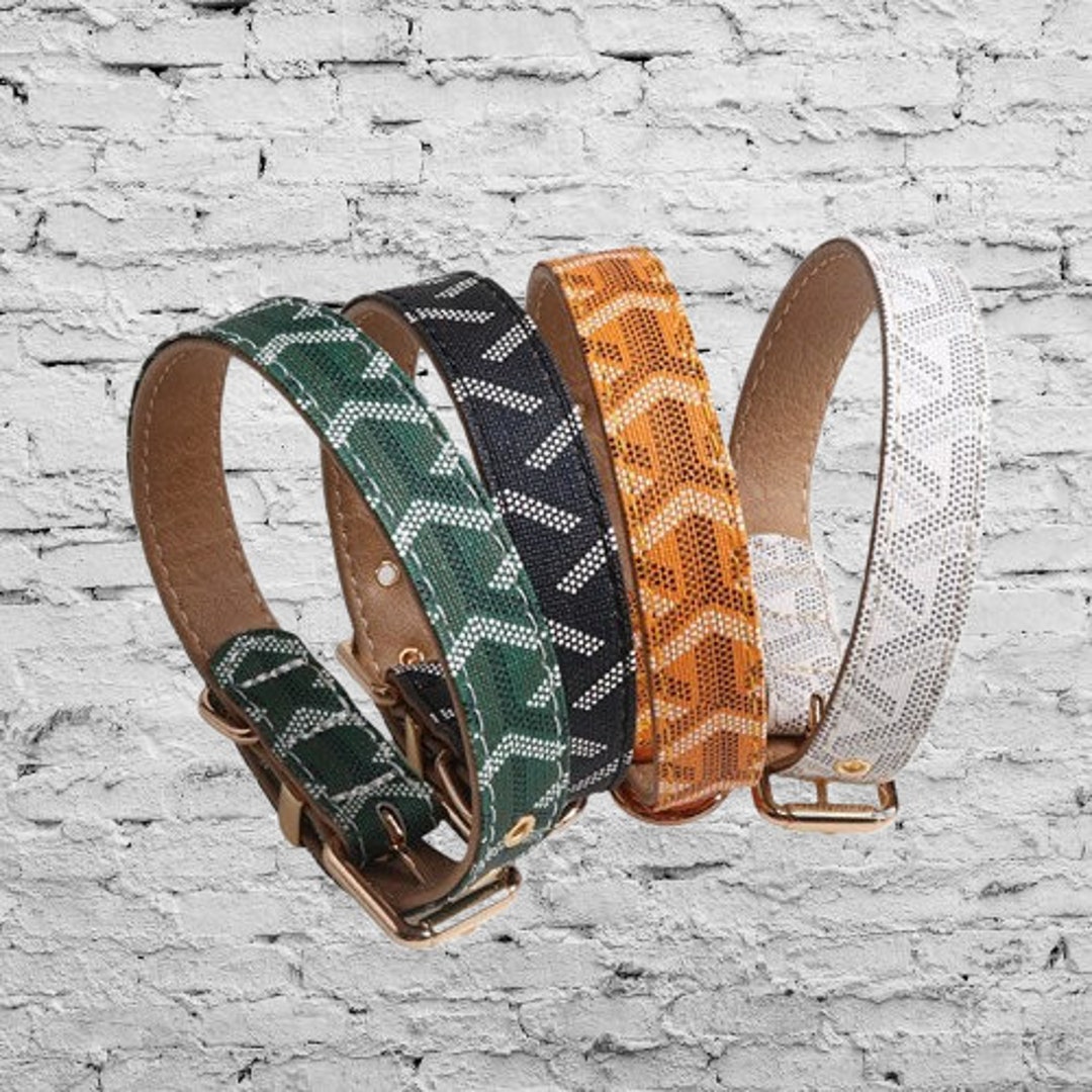 Handmade Leather Designer Dog Collar, Dog Collar, Pet Collar, Designer ...