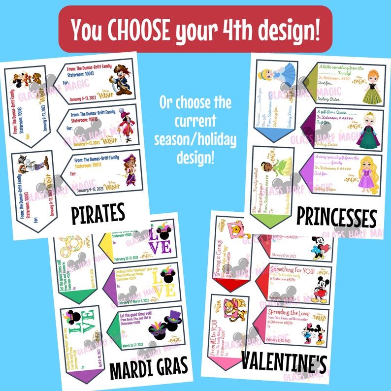 CREATE Your Own BUNDLE 4 Fish Extender Tag Designs - Etsy