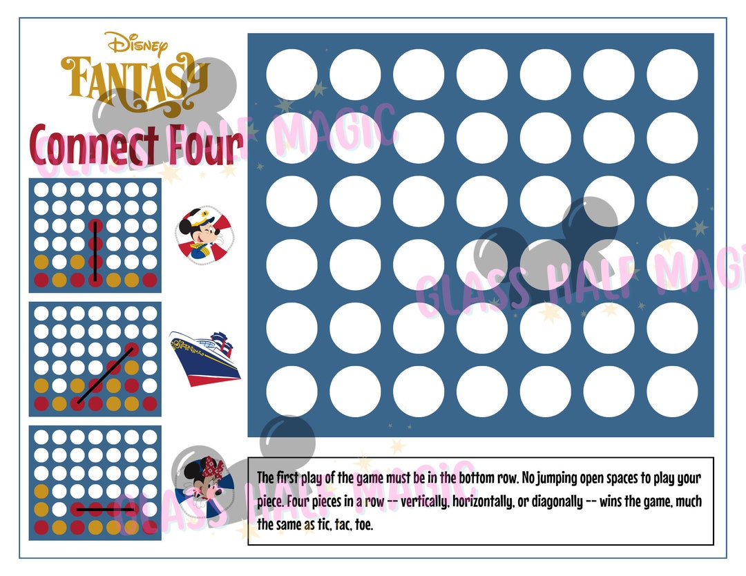 FANTASY Line up Four Game - Etsy