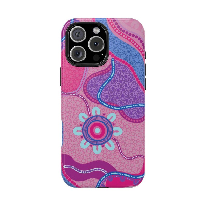 Aboriginal Orbits Print iPhone Case: Indigenous Art - Etsy Australia