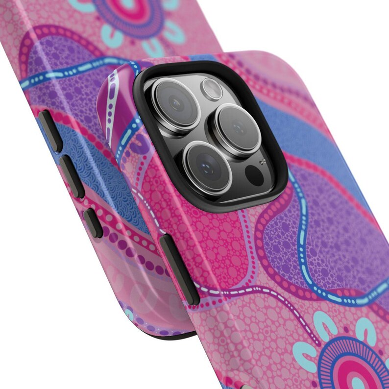 Aboriginal Orbits Print iPhone Case: Indigenous Art - Etsy Australia