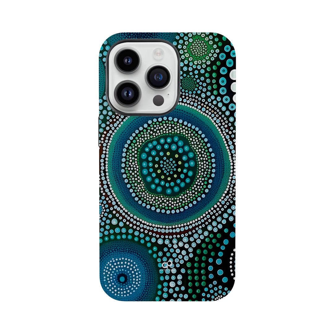 Tribal Orbis | Indigenous | Aboriginal Orbits Print Phone Case for ...
