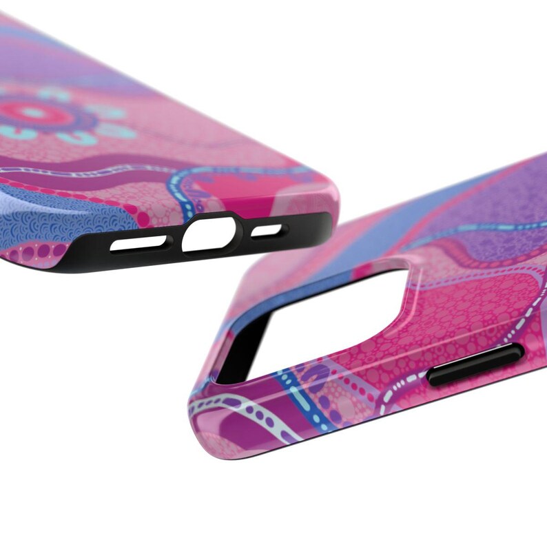 Aboriginal Orbits Print iPhone Case: Indigenous Art - Etsy Australia