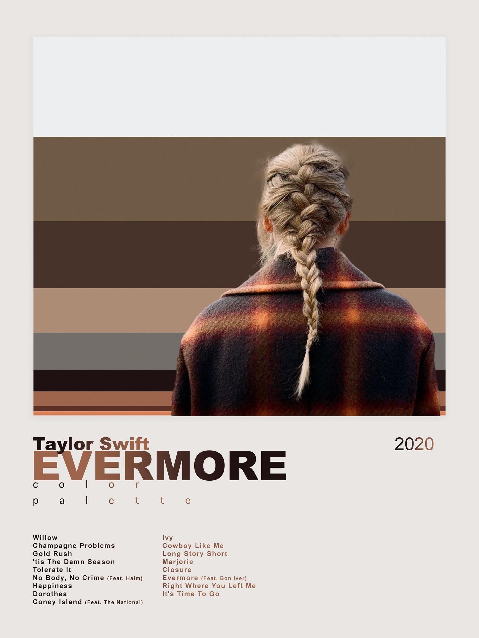 Evermore Taylor Swift Digital Download Poster Taylor Swift Evermore ...