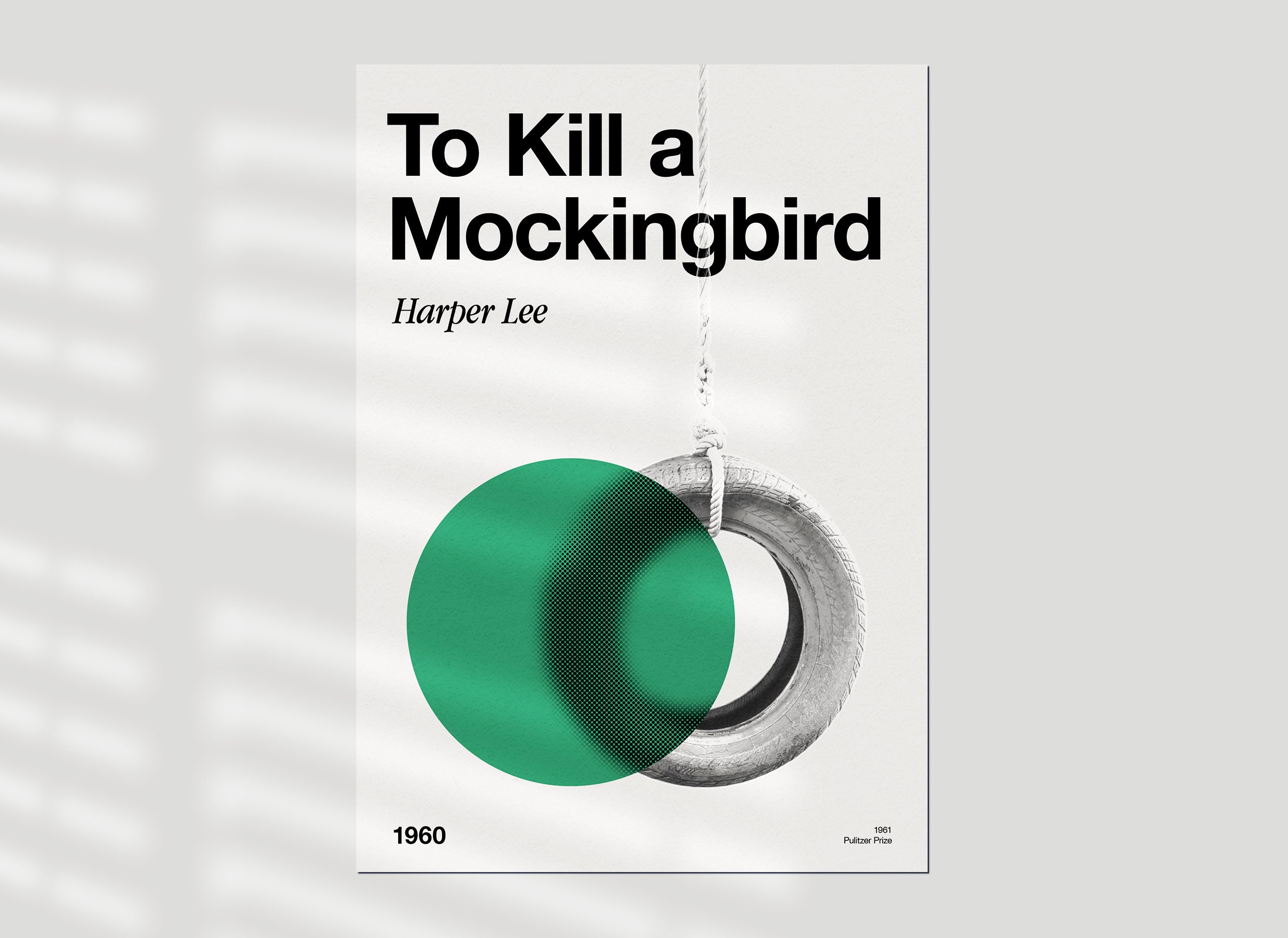 To Kill a Mockingbird Book Poster | High Quality Poster Print | Wall ...