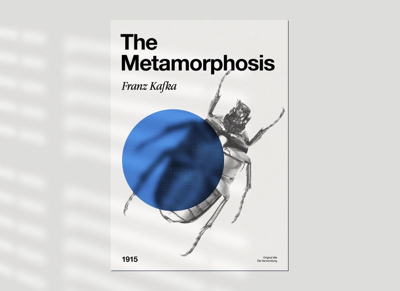 The Metamorphosis Book Poster High Quality Poster Print Wall Decor Mid ...