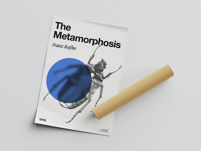 The Metamorphosis Book Poster | High Quality Poster Print | Wall Decor ...