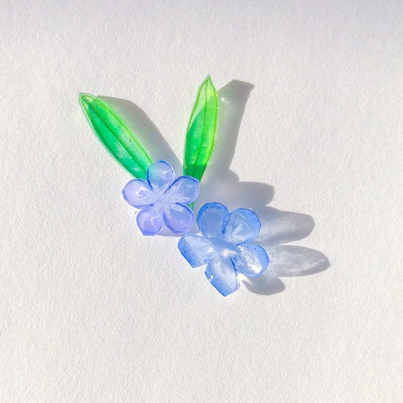 EASY Shrinky Dink Forget-me-not Digital Template - Etsy