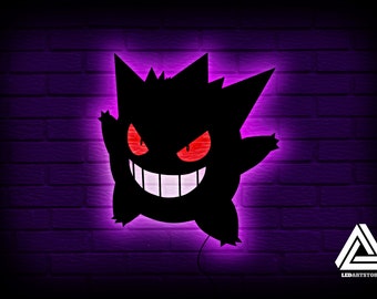 Gengar Anime Sign - Etsy