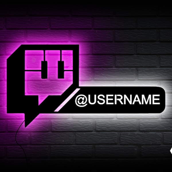 Twitch Neon Sign - Etsy