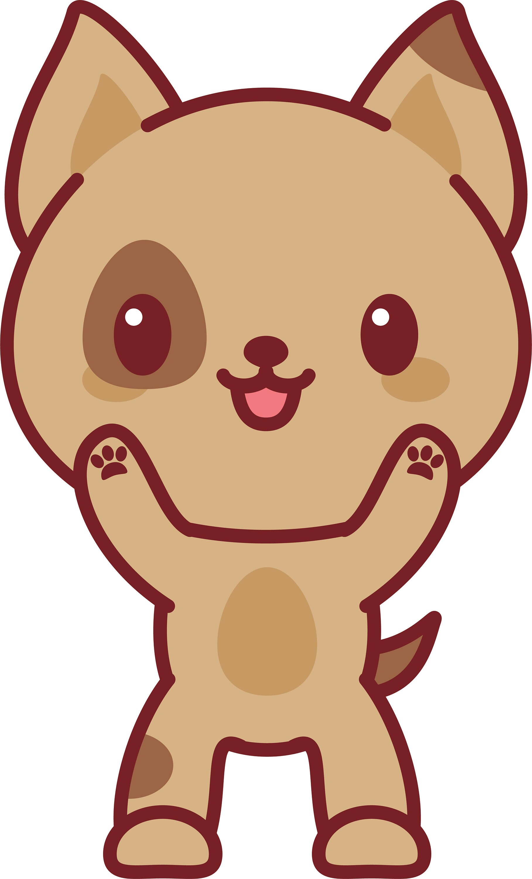 9 Kawaii Animals - Etsy