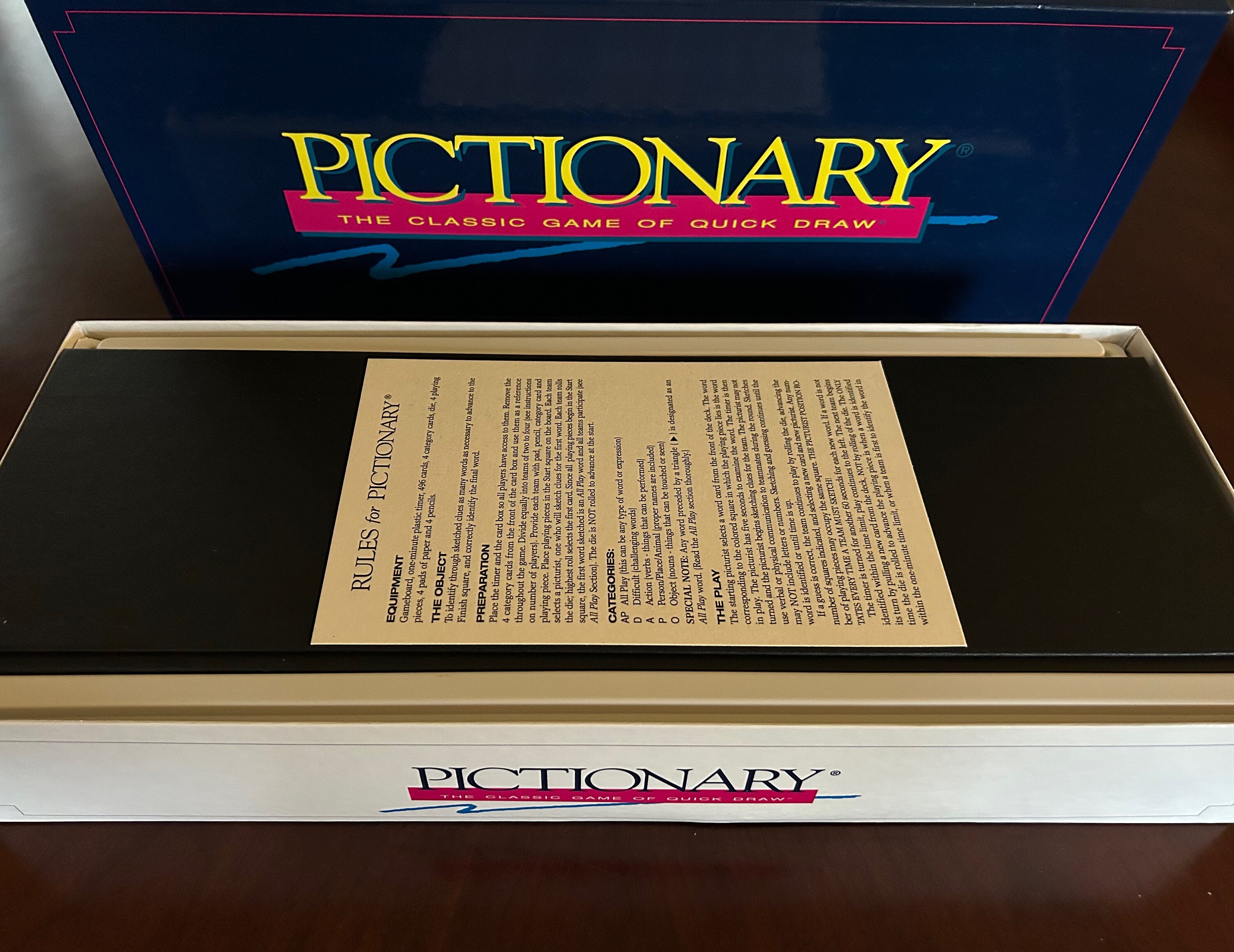 Pictionary Board Game Drawing Game by Pictionary Inc. Vintage - Etsy