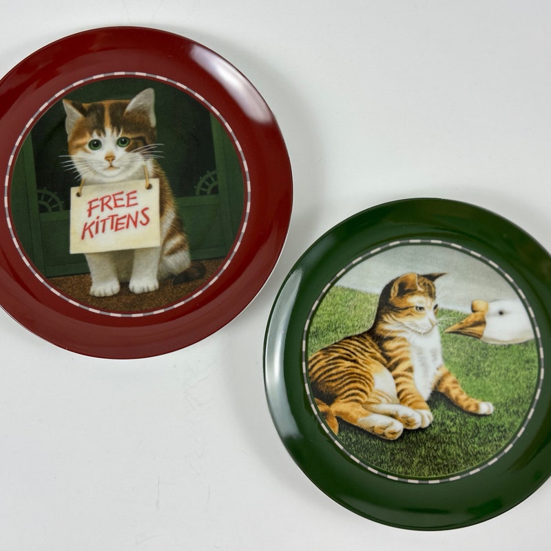 Kitten Plate - Etsy
