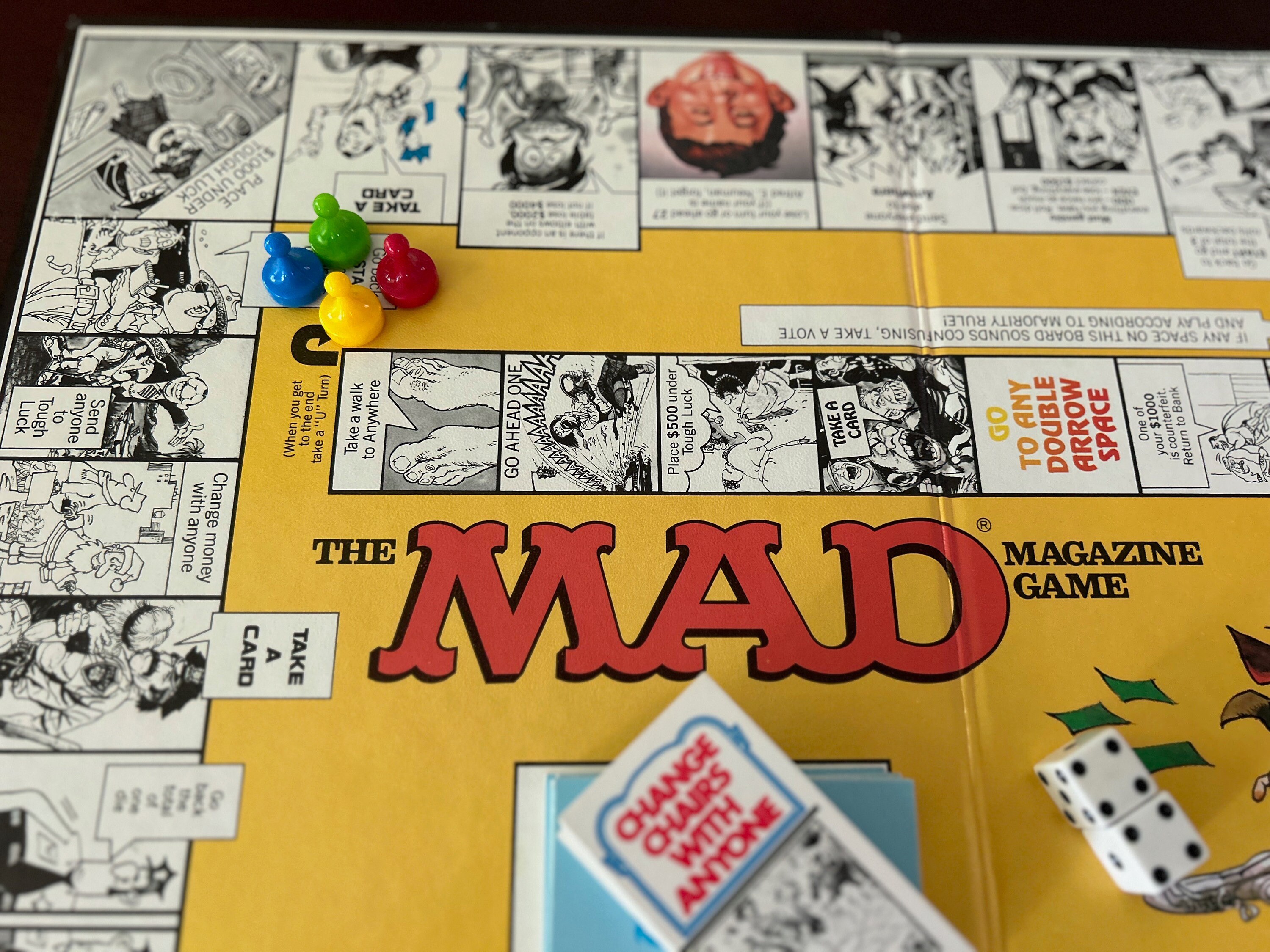 MAD Game: the 'what-me-worry Board Game by Parker - Etsy UK