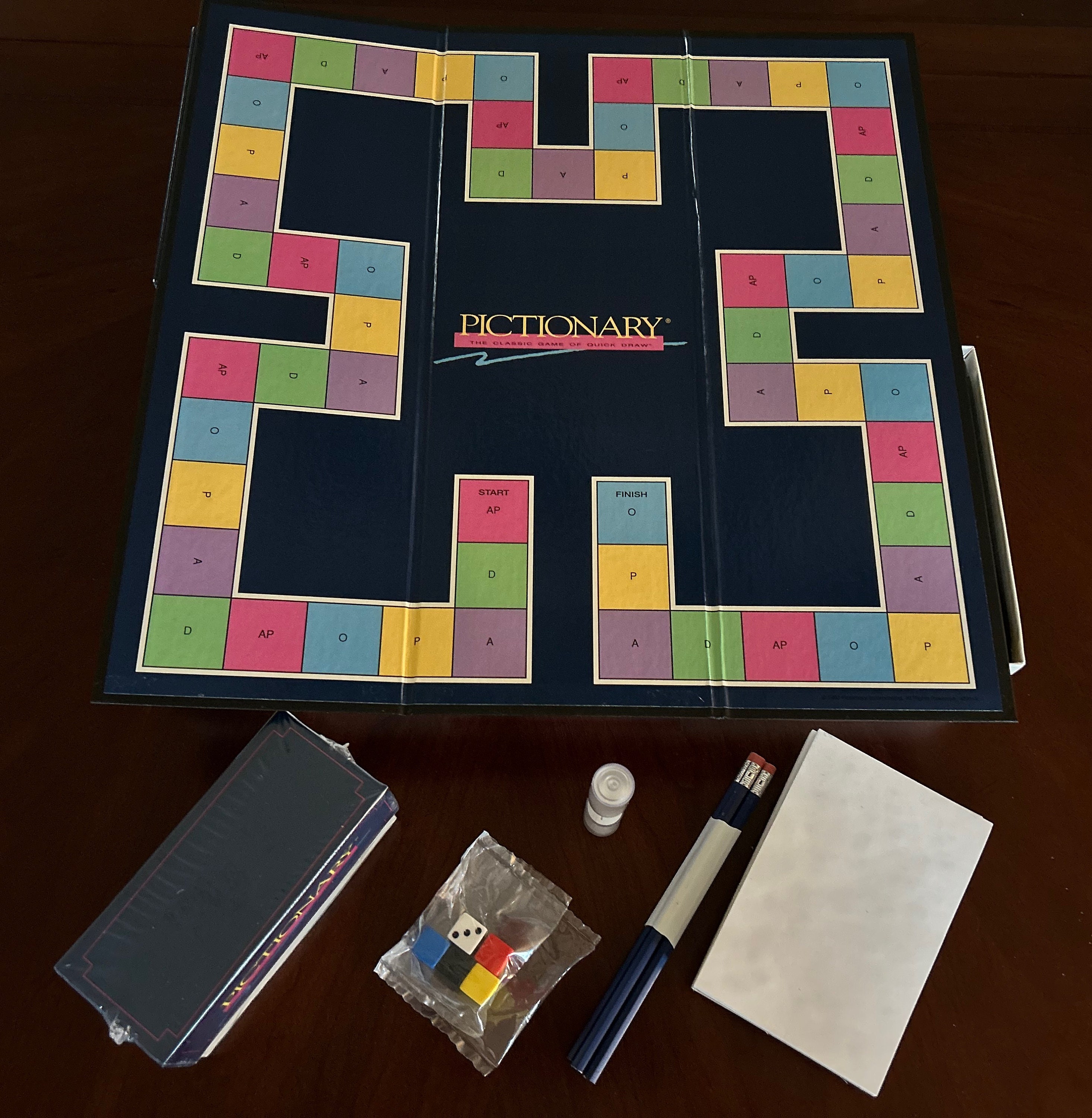 Pictionary Board Game Drawing Game by Pictionary Inc. Vintage - Etsy