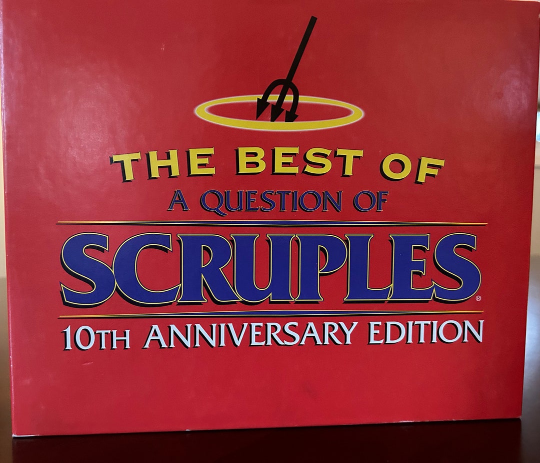 The Best of Scruples 10th Anniversary Edition 1990s Card Game With ...