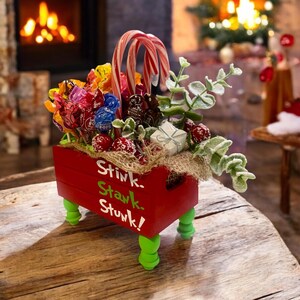 Grinchmas Mini Christmas Crate/ Christmas Tiered Tray Decor - Etsy UK