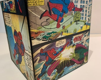 Spiderman Tissue Box Cover as Seen in No Way Home - Etsy