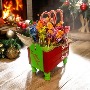 Grinchmas Mini Christmas Crate/ Christmas Tiered Tray Decor - Etsy UK