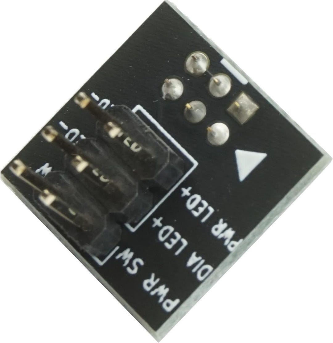 DFP05-PWR-T Dell 5/6 Pin Power Button/led Front Panel Adapter for Dell ...