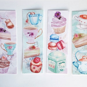 Teatime Printable Bookmarks, Instant Download, Tea Lover Gift, Tea Time ...