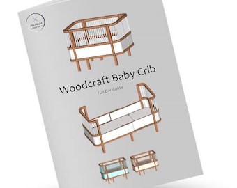 Drawings Premium Woodcraft Baby Crib - Etsy