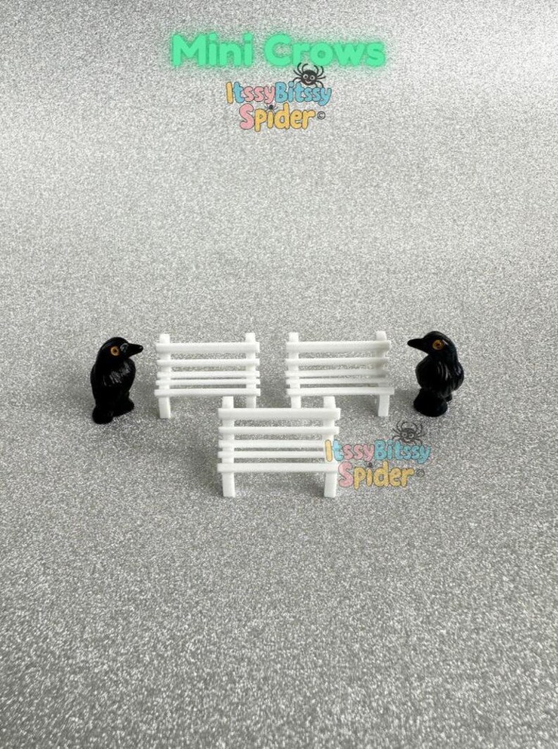 Mini Crow for Jumping Spiders,arachnids,cute,decor, Accessories - Etsy