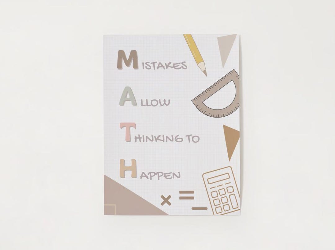 Digital Download Boho Math Art|boho Math Posters for Elementary School ...