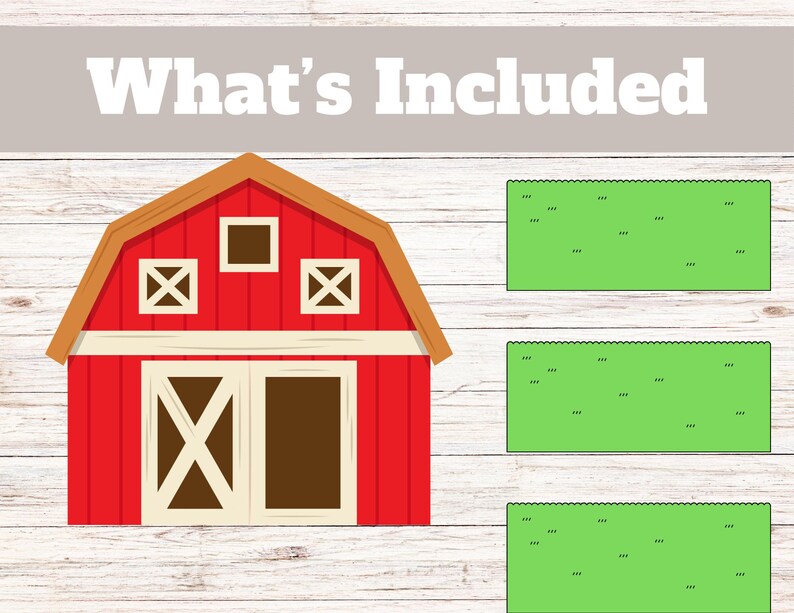 Farm Learning Bulletin Board for Kids | Farm Animals Classroom Decor ...