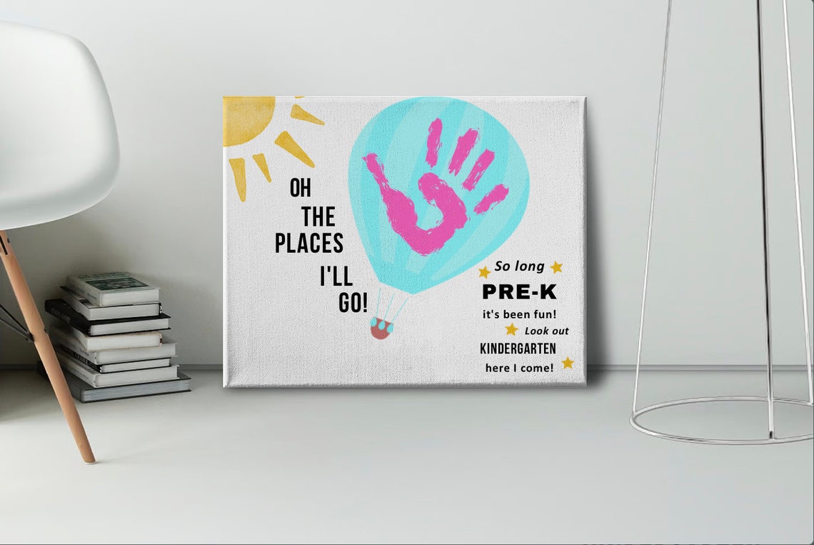 Oh the Places You'll Go Handprint Craft for Kidsdr Seuss Crafts for ...