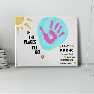 Oh the Places You'll Go Handprint Craft for Kidsdr Seuss Crafts for ...