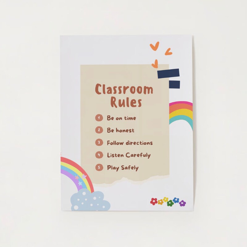 Classroom Rules - Etsy