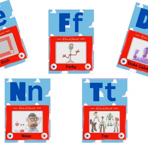 Toy Story Alphabet Letters | Disney Pixar Characters Printable ...