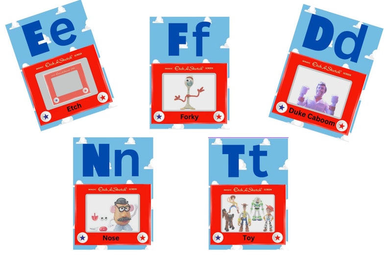 Toy Story Alphabet Letters | Disney Pixar Characters Printable ...