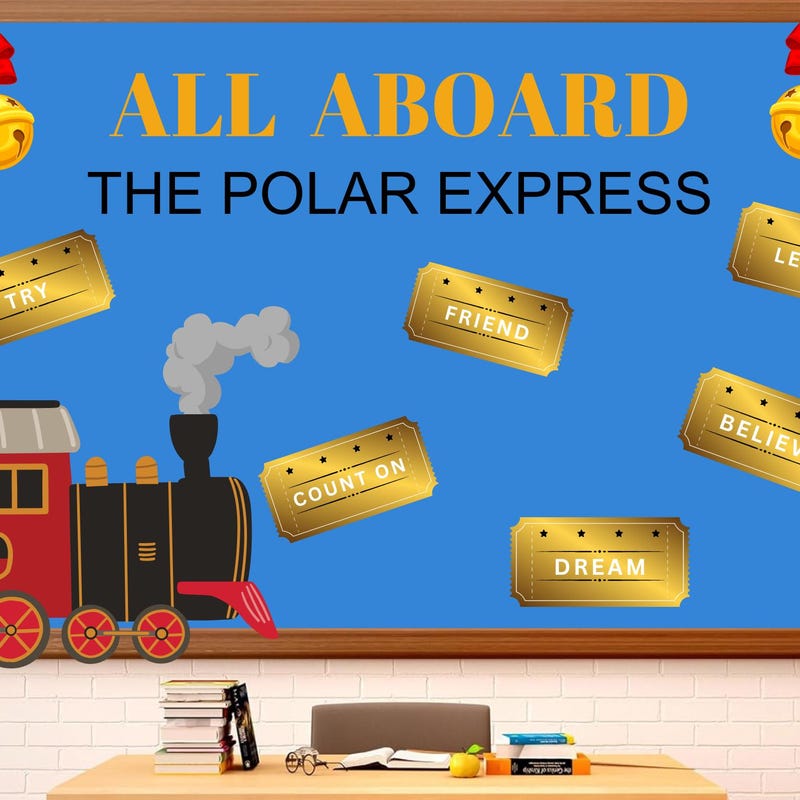 Polar Express Decorations - Etsy