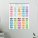 100 Sight Words Pastel Poster | Classroom Decor | High-frequency Word ...