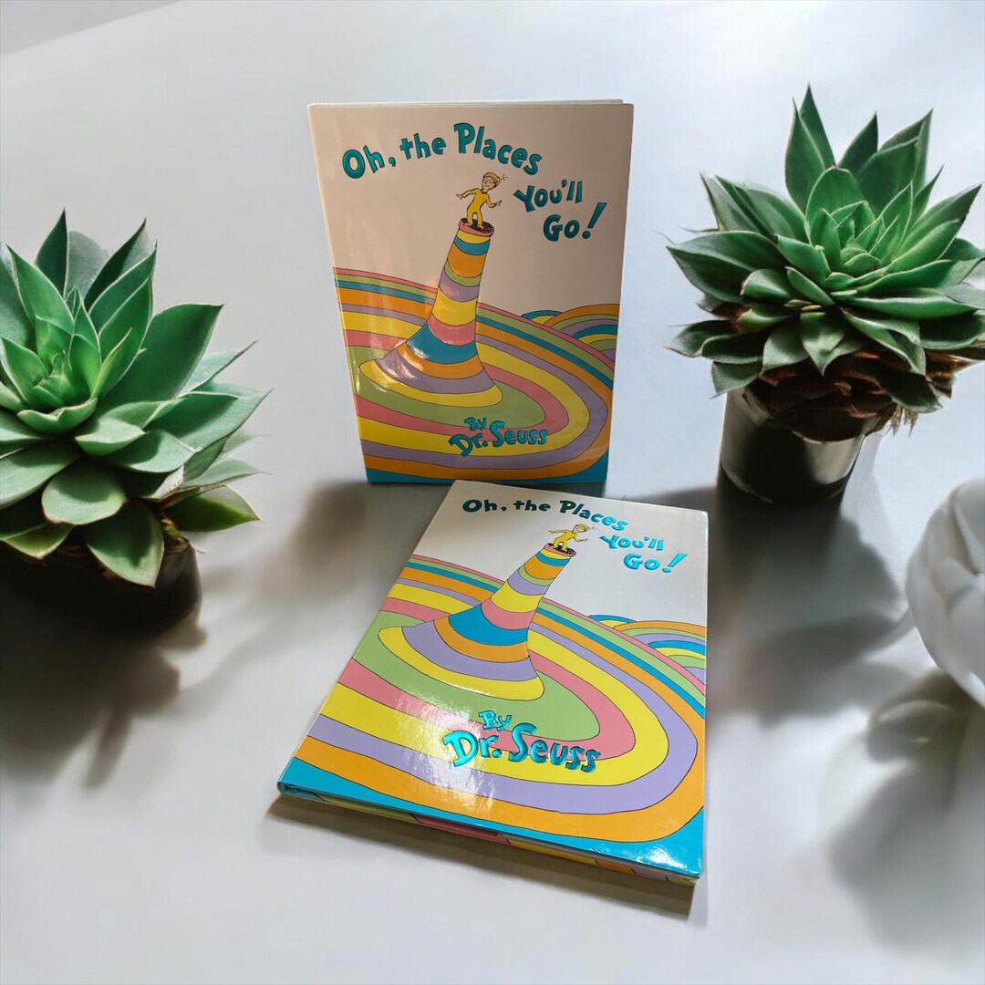 Oh, the Places You'll Go!|dr. Seuss Books|gaduation Book - Etsy