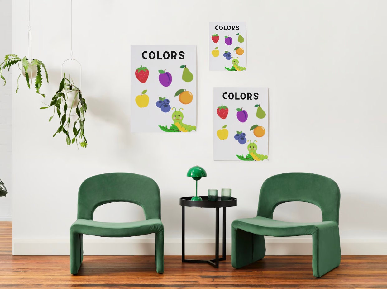 Digital Download, Hungry Caterpillar Colors - Etsy