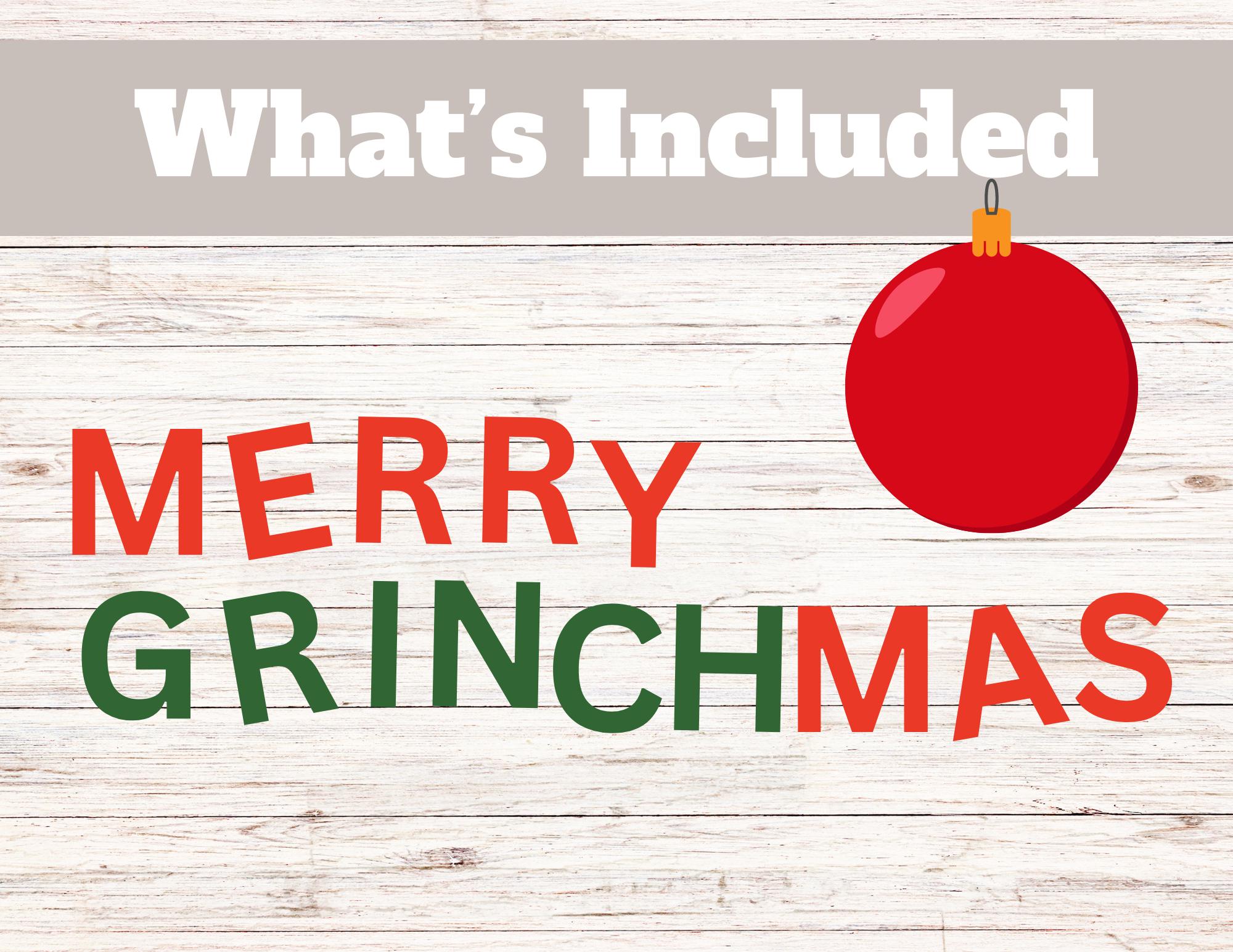 Merry Grinchmas Bulletin Board|grinch Bulletin Board Kit | Christmas ...