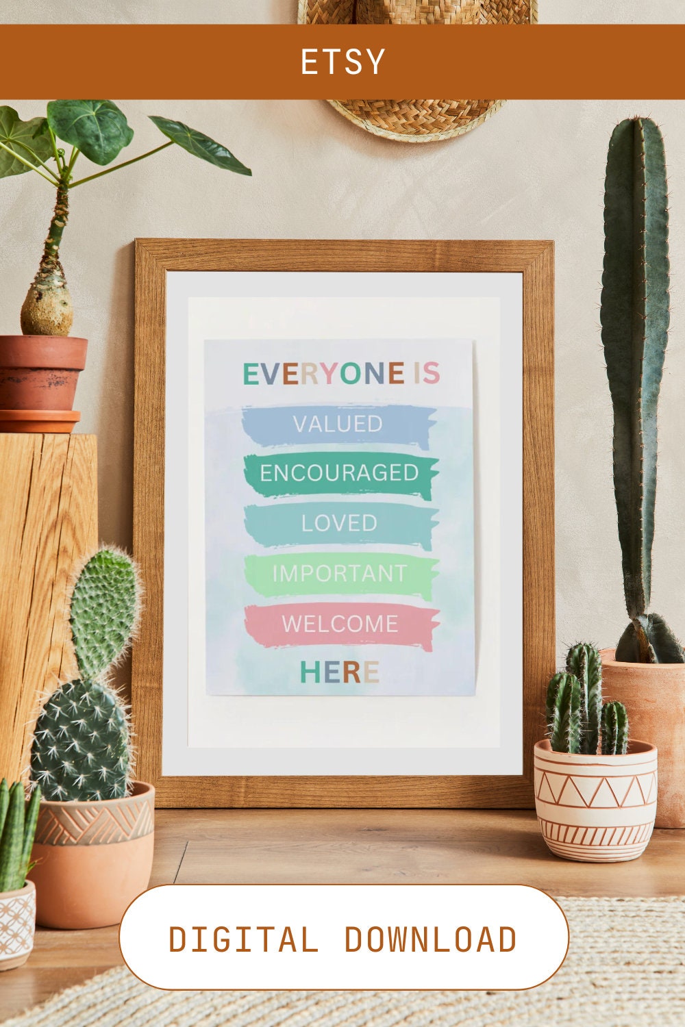 Pastel Inspire & Uplift Poster | Classroom Motivational Printable ...