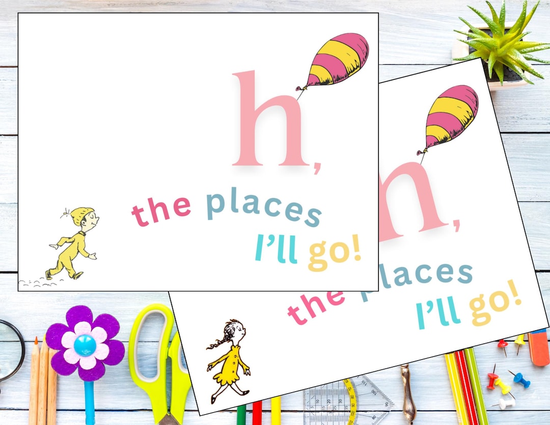 Oh the Places You'll Go Handprint Craft for Kidsdr Seuss Crafts for ...