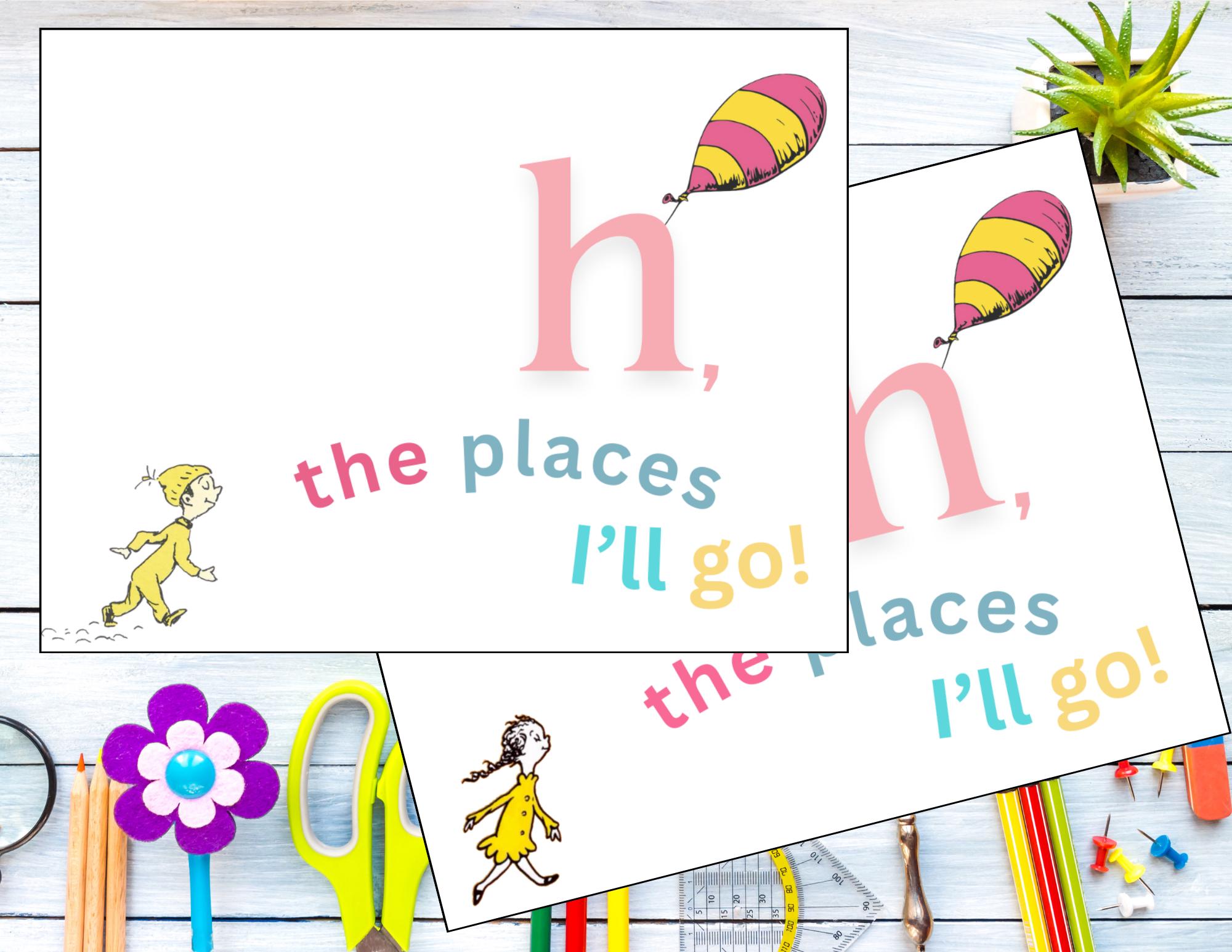Oh the Places You'll Go Handprint Craft for Kidsdr Seuss Crafts for ...